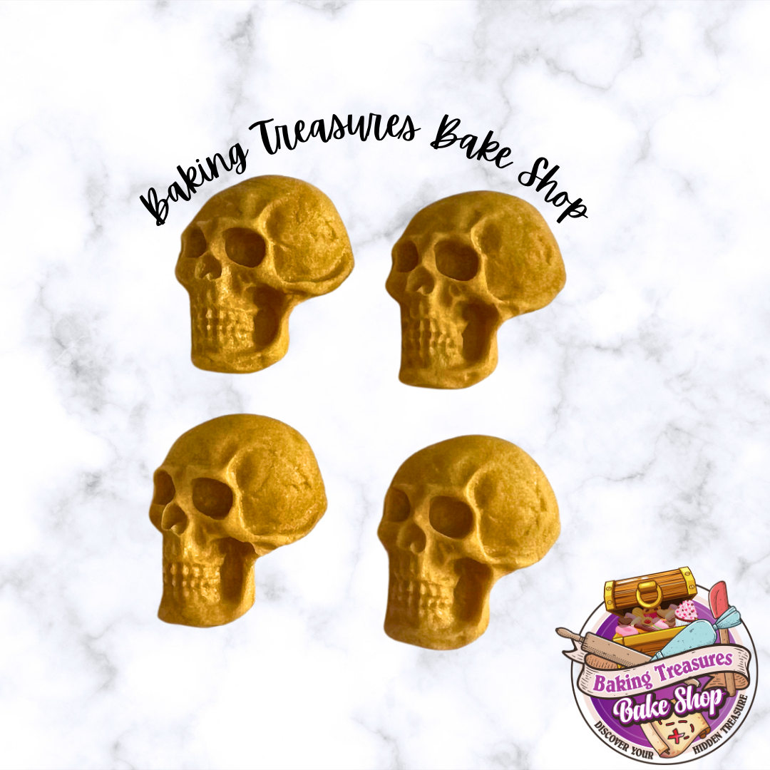 Skull Silicone Mold – Baking Treasures Bake Shop