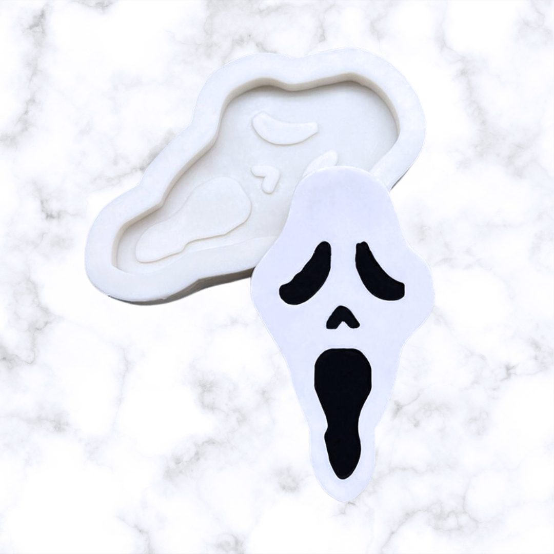 Scream Ghost Face Silicone Mold – Baking Treasures Bake Shop