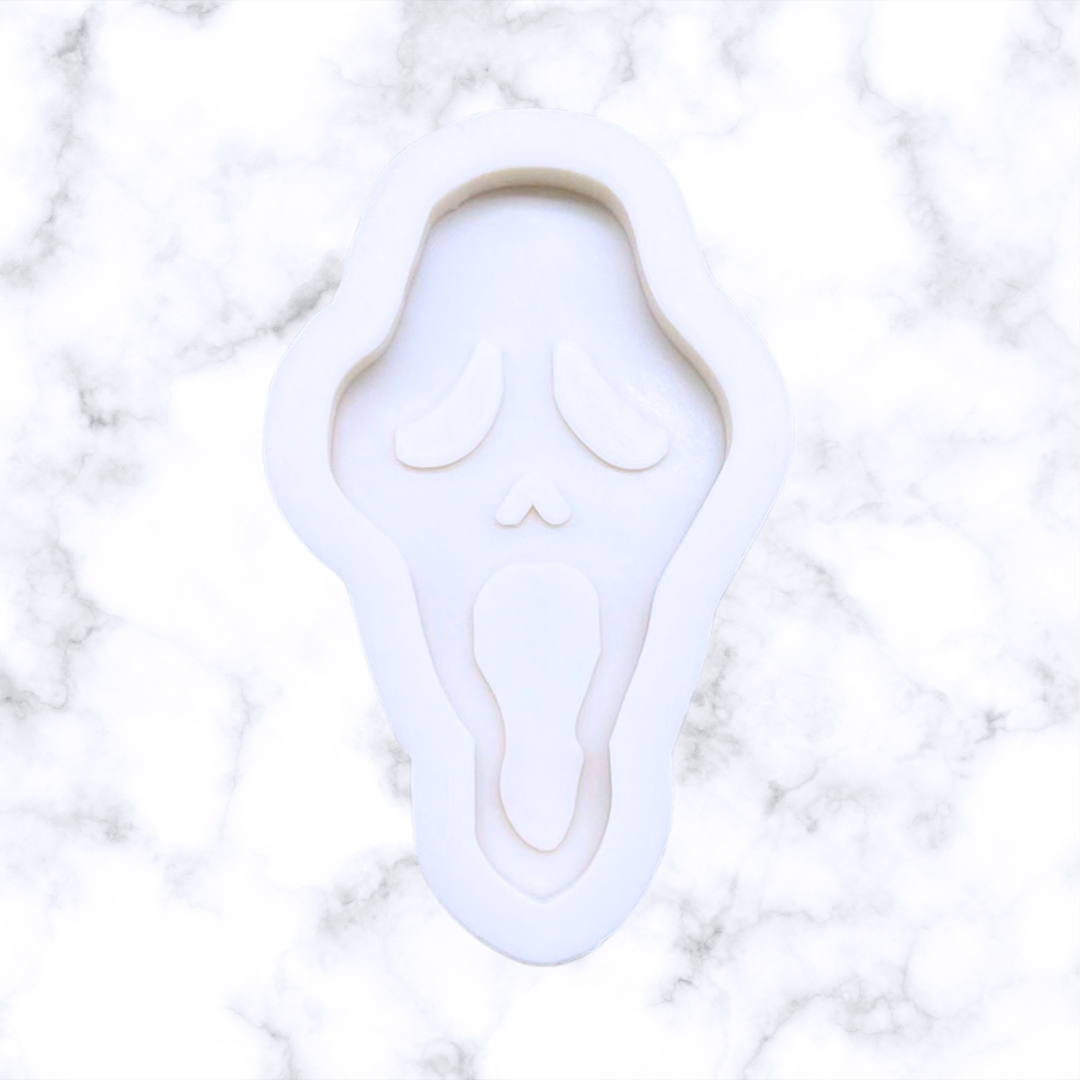 Scream Ghost Face Silicone Mold – Baking Treasures Bake Shop