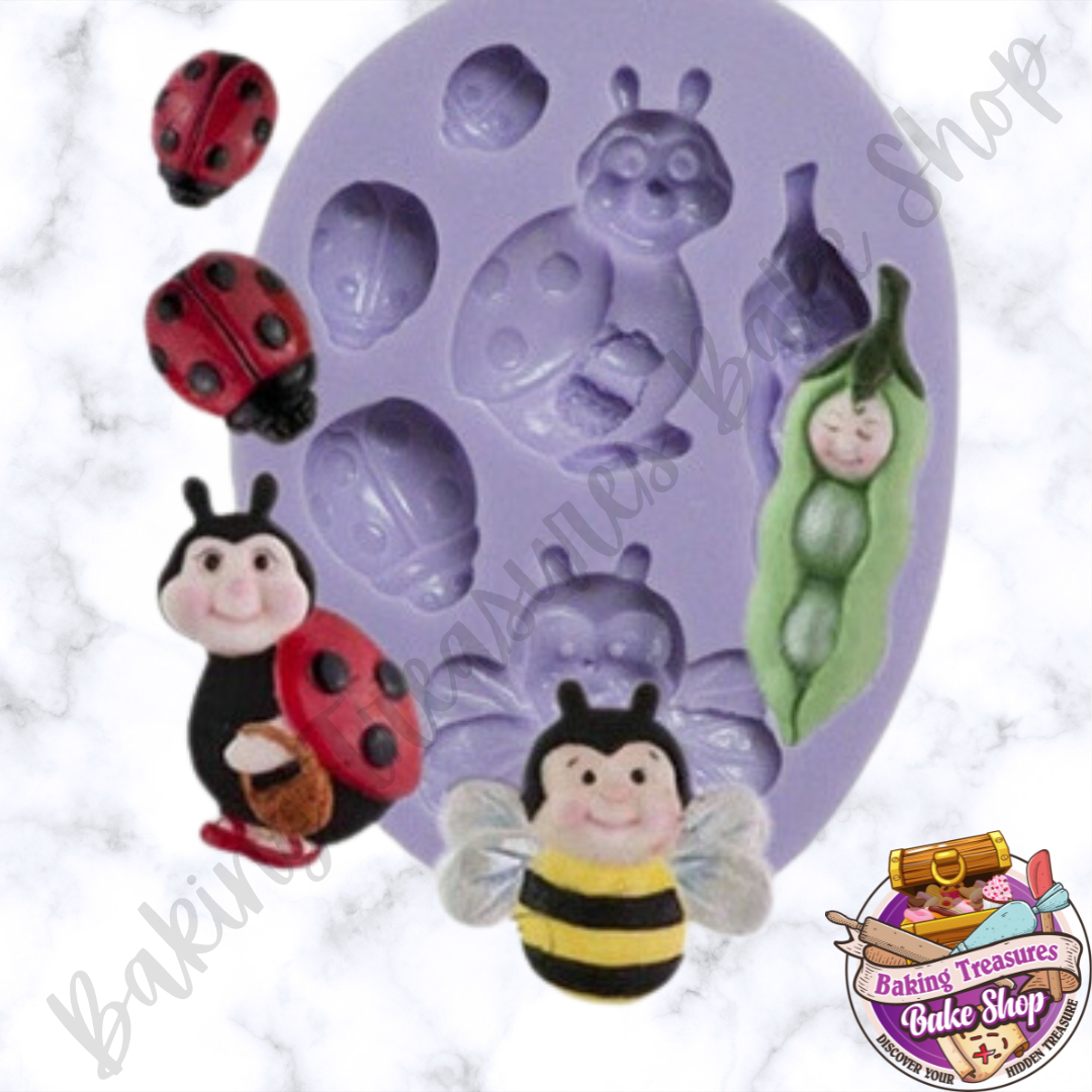 Bugs Silicone Mold – Baking Treasures Bake Shop