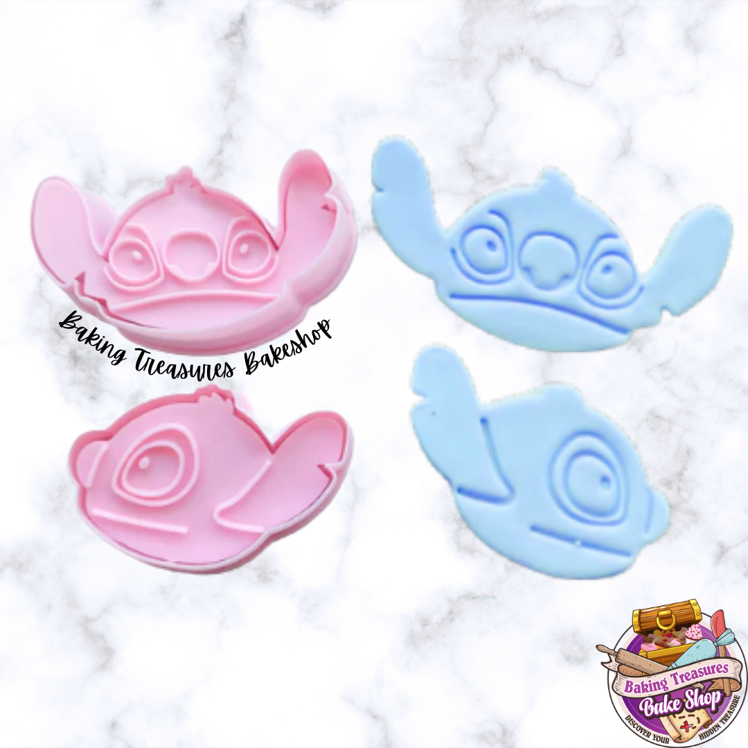 Alien 626 Cookie Cookie Cutter and Embosser – Baking Treasures Bake Shop