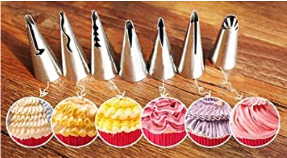 Icing Piping Ruffle Tips – Baking Treasures Bake Shop