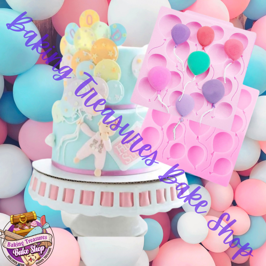 Balloon Mold Silicone Mold – Baking Treasures Bake Shop