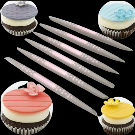 6pc Modeling Tools – Baking Treasures Bake Shop