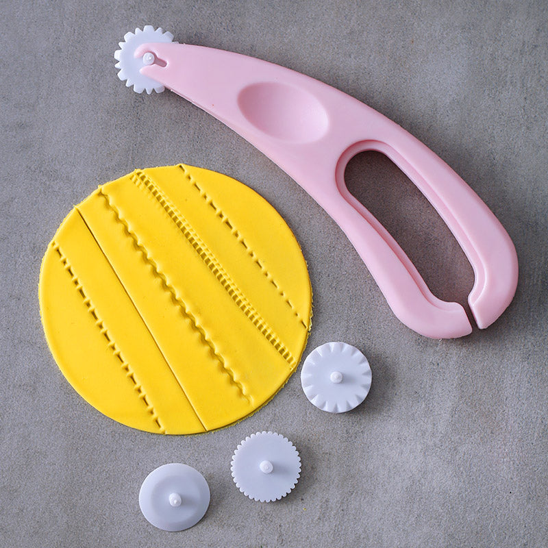 4 Wheels Fondant Embosser pink – Baking Treasures Bake Shop