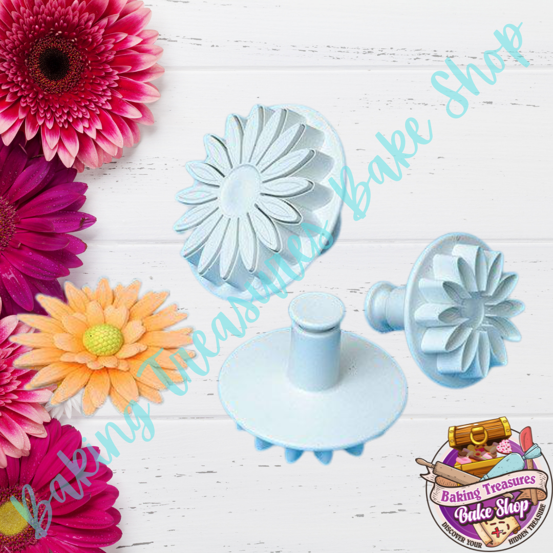 Flower 3 Pieces Plunger – Baking Treasures Bake Shop