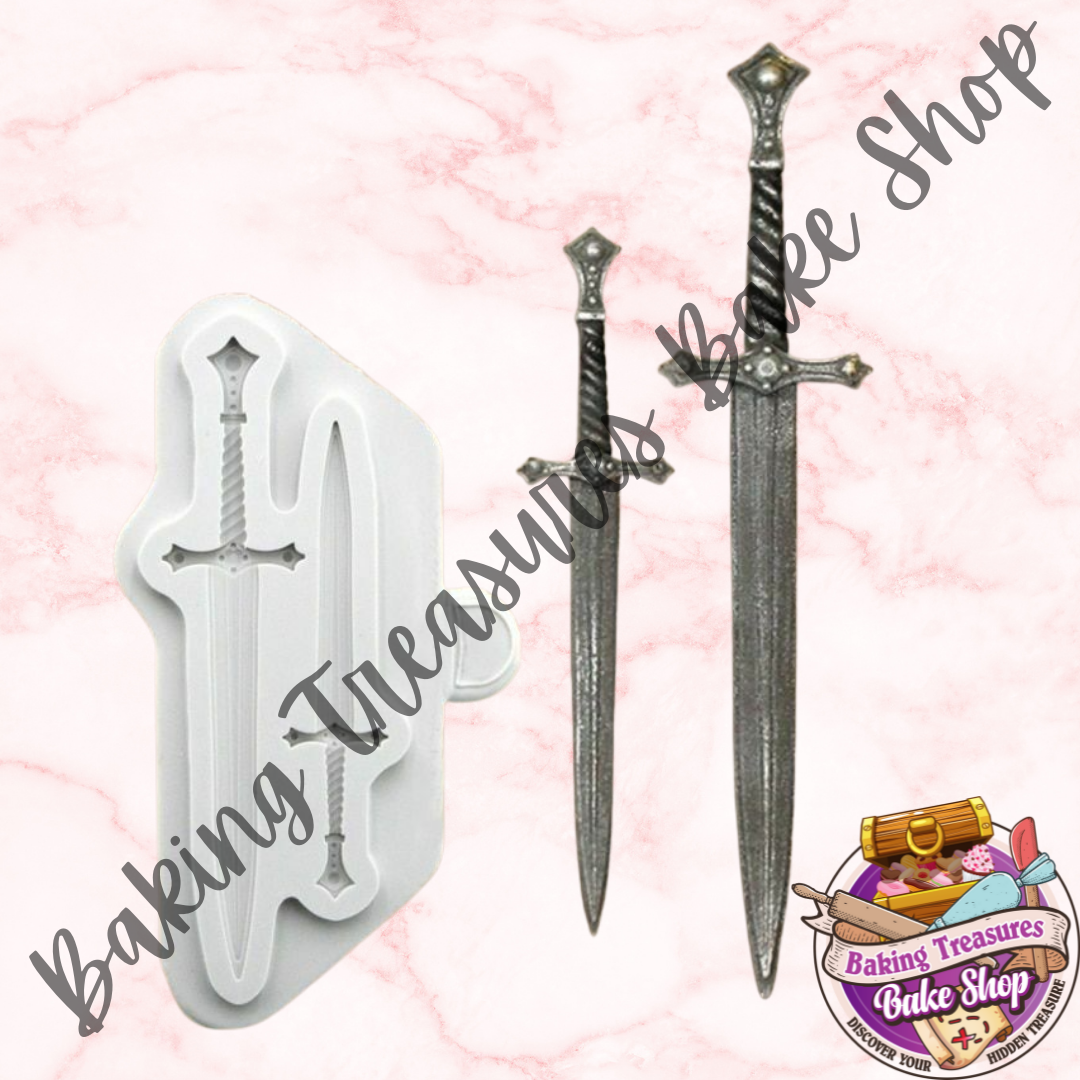 Battle Swords Silicone Mold – Baking Treasures Bake Shop